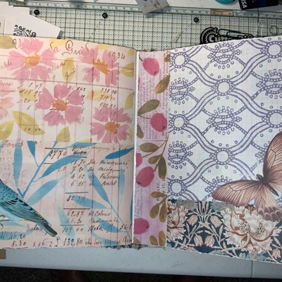 Printable Roxy Creations Handpainted Paper Kit 2 - Etsy