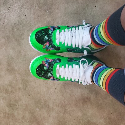 Custom School Shoes Nike Air Force 1 Low for Graduation Seniors ...