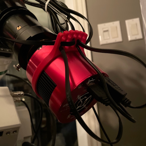 Cable Organizer for ZWO Cameras With 78mm, 86mm or 90mm Diameter - ASI2600MM/MC, ASI294MM ...