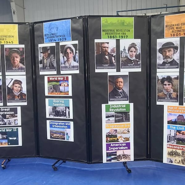 Famous Rulers, World History Classroom Decor Poster Set, Educational ...