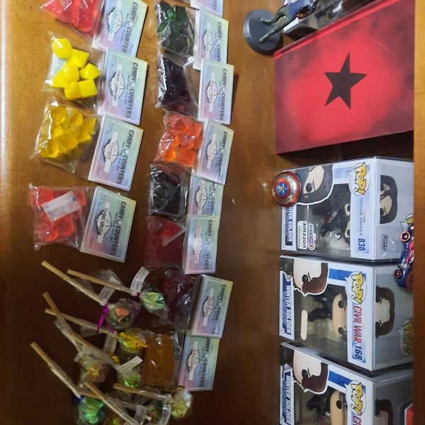Pineapple Candy Dice, Kohakutou Gummies, Dungeons and Dragons, Roll for ...