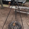 Heavy Duty, Hand Forged, Fire Pit Stake Grill - Etsy