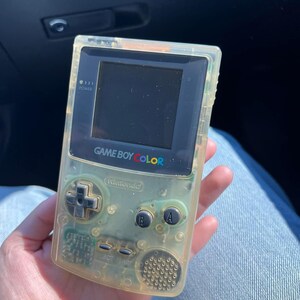 Gameboy Color Handheld Backlit Nintendo GBC Systems Authentic Game Boy ...