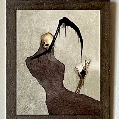 Beguile, Dark Art Print, Watercolor - Etsy