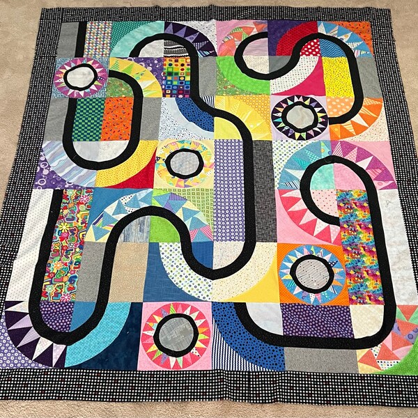 Emperors Wheel Quilt Pattern - Etsy