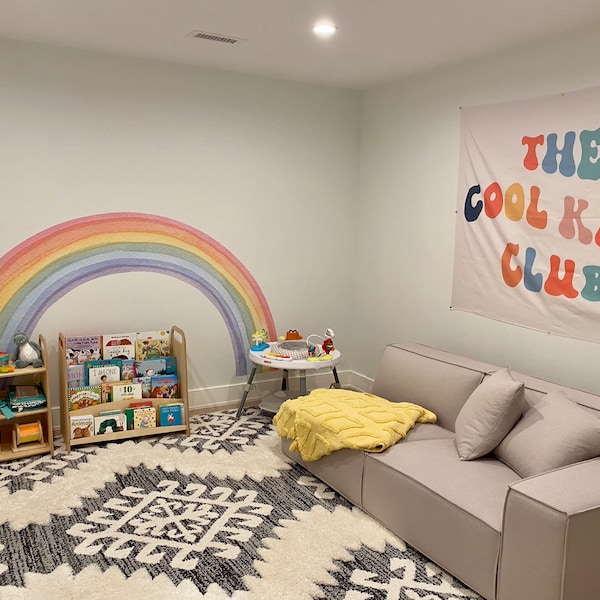 The Cool Kids Club Flag Play Room Decor Playroom Sign Play All Day Sign ...