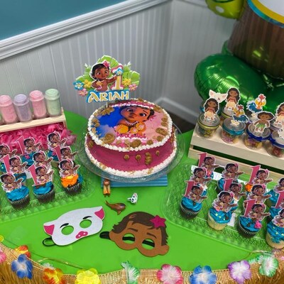 Moana Candy Favors Moana Candy Containers Personalized Moana Goodie Bag ...