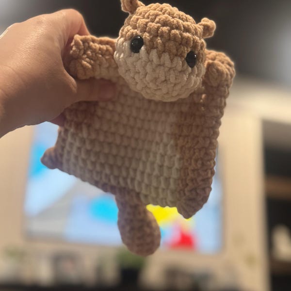 Flying Squirrel Amigurumi Crochet Pattern (digital PDF) - Etsy