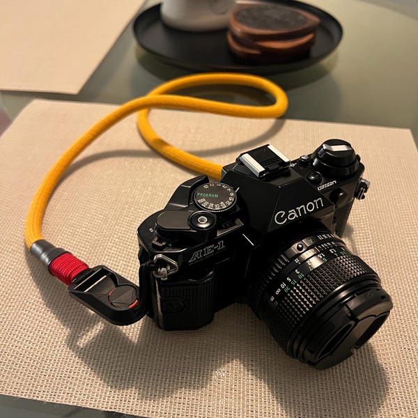 Black Camera Neck Strap With Optech Qd Mini Loop Attachments - Etsy