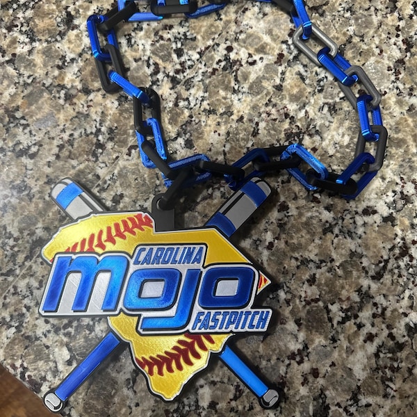 Custom 3D Printed Helmet Decals, Sports Helmet Charm, Team Logo ...