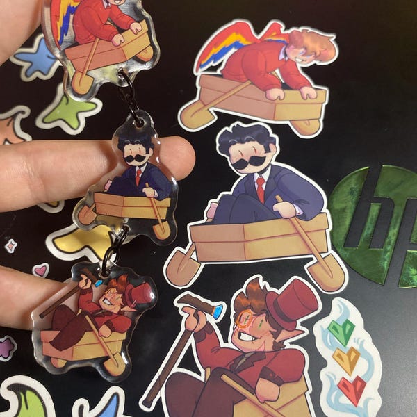 Tommyinnit Sticker Sheet Dream SMP / DSMP L'manberg, Pogtopia, Tubbo ...