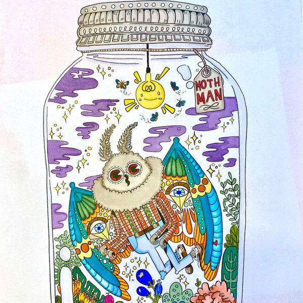 Fresno Nightcrawler - Cryptid Portraits - Short-sleeve Unisex T-shirt ...