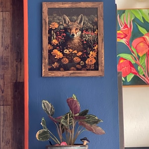 Vintage Sheep Painting French Shabby Chic Wall Decor, Neutral Tone ...