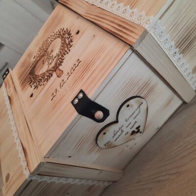 Large Storage Box / Wooden Memory Box / Storage Box / Memory Box ...