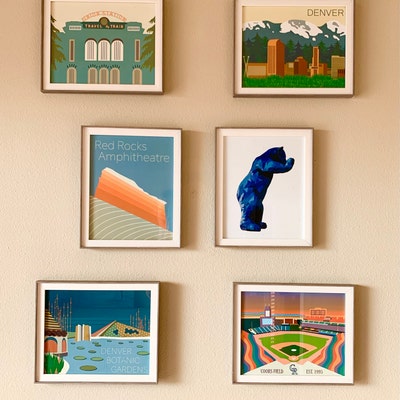 Denver Colorado Wall Art Denver Art Denver Wall Art Denver - Etsy