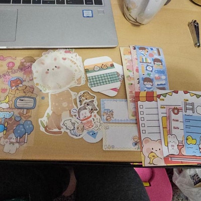 Cute Cartoon Sticker Sheet Bundle Random Mix of Adorable Japanese ...