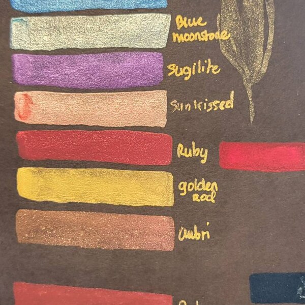 Handmade Metallic Watercolor Paint Pans in Shamrock - Etsy