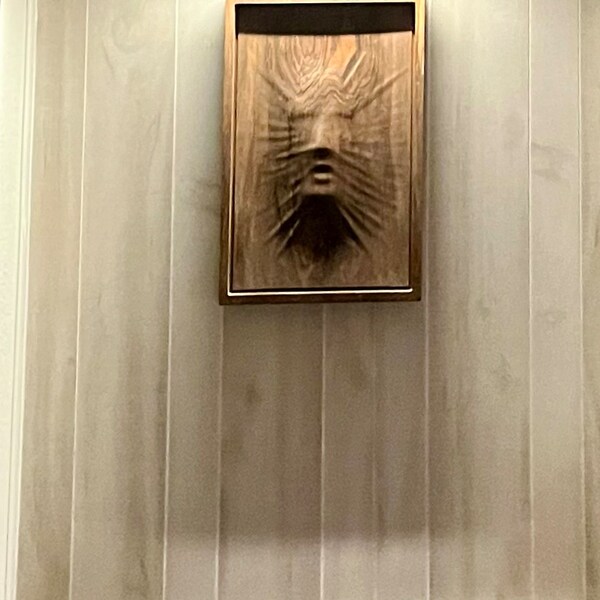 Live Edge Queen Headboard/ Wood Slab Bed Frame / Custom Wood Wall ...