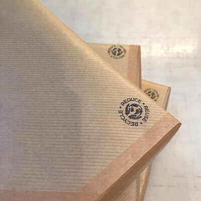 Reuse Reduce Recycle Stamp for Sustainable Packaging, Eco Packaging ...