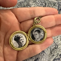 Vintage Style Locket Necklace/mandala/anniversary/bridesmaid Gift ...