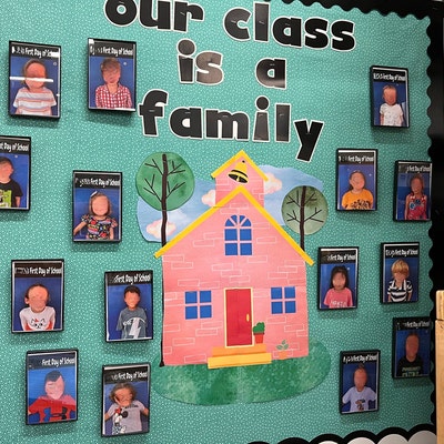 Our Class is a Family Printable Bulletin Board/door Decor Kit Teacher ...