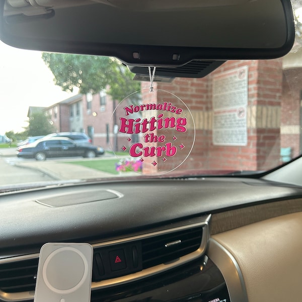 Normalize Hitting the Curb Rearview Mirror Car Decor, Car Accessory ...