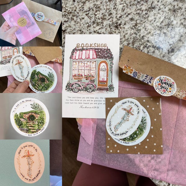 Jane Austens Books Stickers/emma, Sense and Sensibility, and Pride and ...