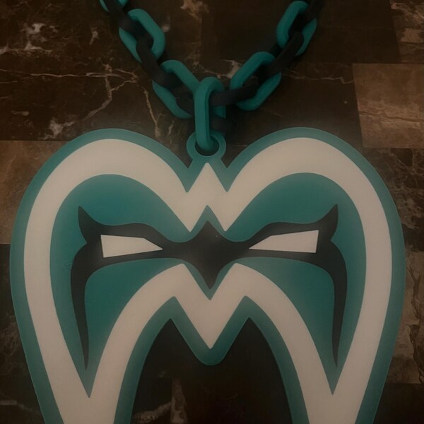 9 Custom Fan Chain Giant Logo Necklace Sports Homerun Turnover Jumbo ...