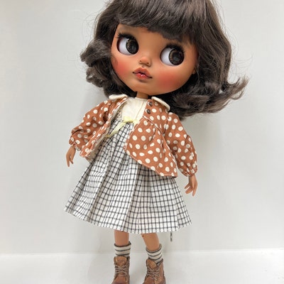 BJD Clothes Yosd Sleeveless Dress and Socks Set for 1/6 BJD Doll Outfit ...