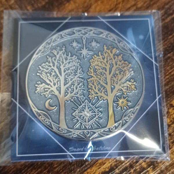 Transcendent Light Enamel Pin | Trees of Light | Starlight | Elven ...