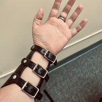 BRUCE DICKINSON Leather Old School Silver Pyramid Studded Belt - Etsy ...