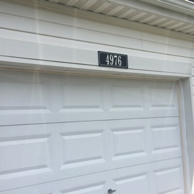 Carvature House Number Sign for Yard, Personalized Address Plaque With ...