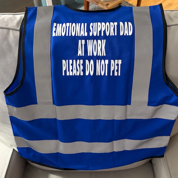 Emotional Support Vest - Etsy