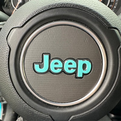 Camo Steering Wheel Circle Jeep Sticker Decal, Wrangler JK, JL ...