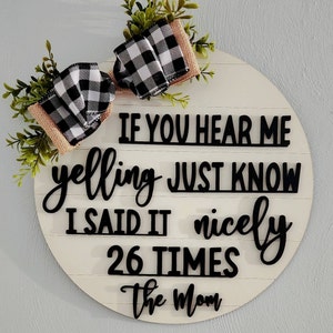 Funny Round Signs SVG , Round SVG Files, Door Hanger Svg, Welcome Sign ...