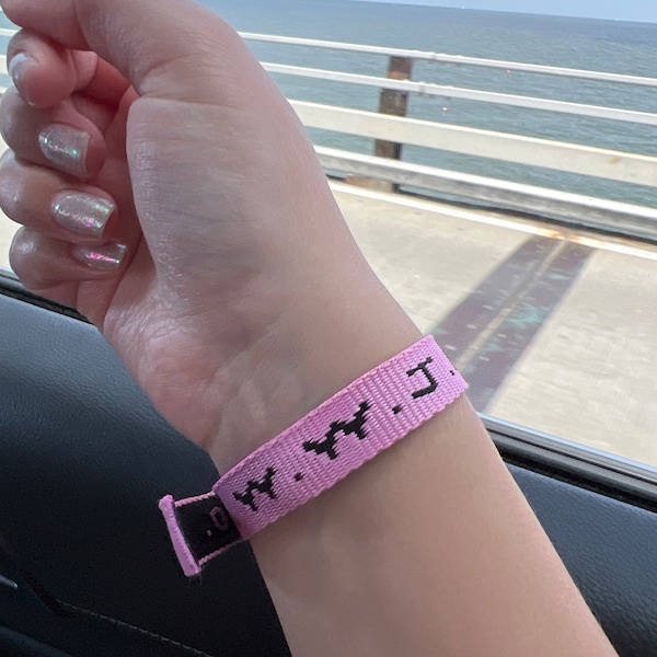 WWJD Bracelets - Cute What Would Jesus Do Bracelets - 90's Style Retro ...