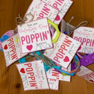 Hope Your Valentines Day is Poppin Digital Printable | Etsy