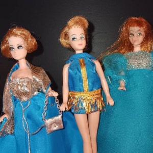 Topper Dawn palitoy Pippa Doll Vintage Handmade Wedding Gown and Veil ...