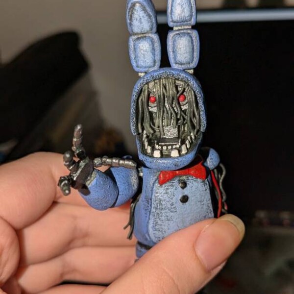 FNAF WAVE 5 | Springtrap Custom Retro Action Figure - Etsy