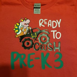 Ready to Crush Pre-k Svg, Back to School Cut Files, Preschool Svg ...