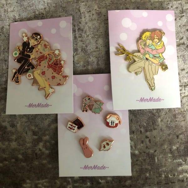 Hanako Kun Hard Enamel Pins - Etsy