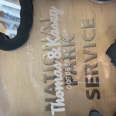 Park Style Welcome Sign Parks System Inspired Family Name Sign, Custom ...