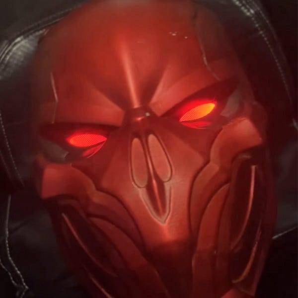 Red Hood Arkham Knight Cosplay Mask Costume Helmet STL 3d Print File - Etsy