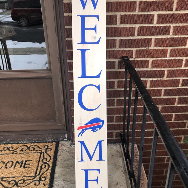 Buffalo Welcome Sign Buffalo Bills Sign Football Sign Buffalo Bills ...