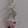 Cursed Cat Alastor, Vox, Lucifer Hazbin Hotel Keychain Cute Cursed Cat ...