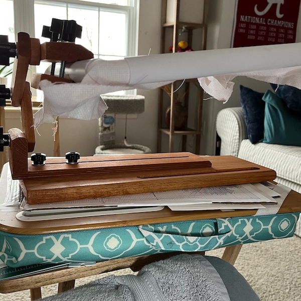 Rug Hooking Oak Floor Stand Base Only - Etsy