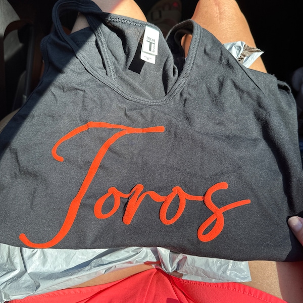 Custom Puff Tank, Custom Sports Puff Tank, Custom Cursive Tank Top ...