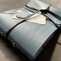 Leather Music Journal, Musician Songwriter Gift, Music Ledger ...