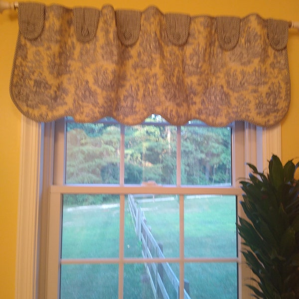 Vintage Scottish Cotton Lace Roses Valance/white or Cream - Etsy