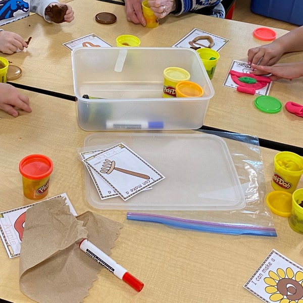 Fall Play Dough Mats Preschool Printables Play Doh Mats Homeschool ...